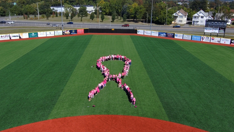 Human Pink Ribbon Kicks Off Breast Cancer Awareness Month - Mohawk ...